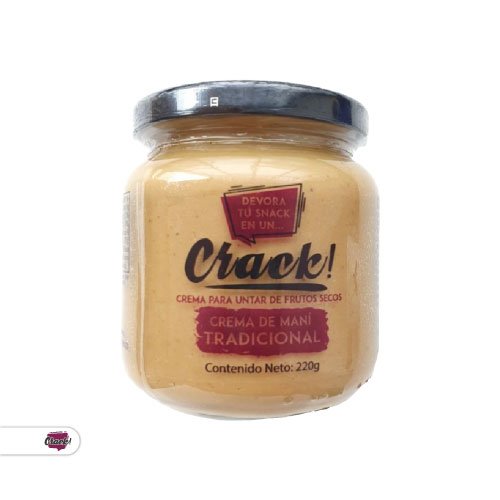 CREMA DE MANI CHOCOLATE 500g - alimentoscrack.com